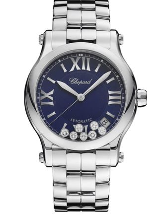 Chopard Blue Happy Sport 36mm