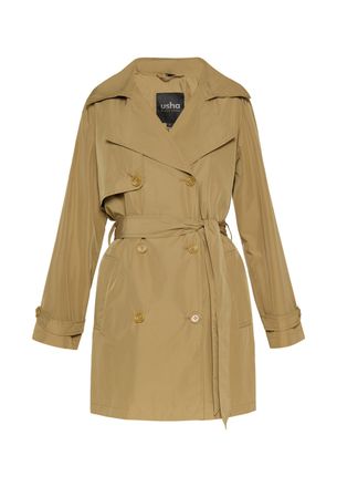 Usha Mantel Frauen Olive