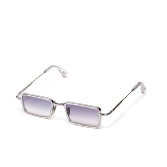 John Dalia unisex, Accessoires, Gris, Taille: 48 MM Pierce Lunettes de soleil