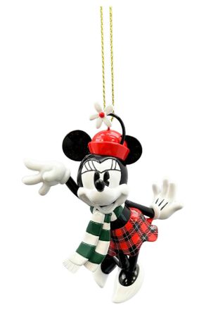 Disney Christbaumanh&auml;nger, Mehrfarbig, Kunststoff, 9 cm, Dekoration, Weihnachtsdekoration
