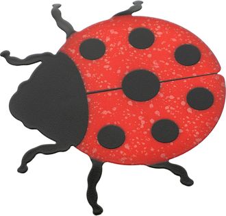 Garneck Metall Garten Ornament Hängen Lebensechte Kunst Rot Terrasse