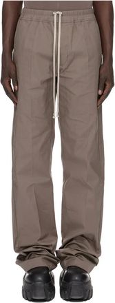 Rick Owens Pantalon Dietrich &agrave; cordon - Homme - Sport - Gris - Taille: XL