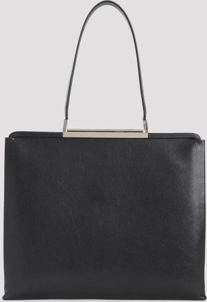 Tom Ford Hobo Bags - Goat Leather Shoulder Bag With Silver-Tone Accents - Gr. unisize - in Schwarz - für Damen
