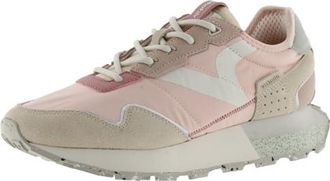 Victoria 1985 Basket Wing Nylon & Pi&egrave;ces en Cro&ucirc;te De Cuir & Semelle Dent&eacute;e 8803108 pour Femme Rosa 38