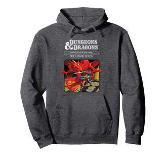 Dungeons & Dragons Vintage Basic Rules Cover Pullover Hoodie