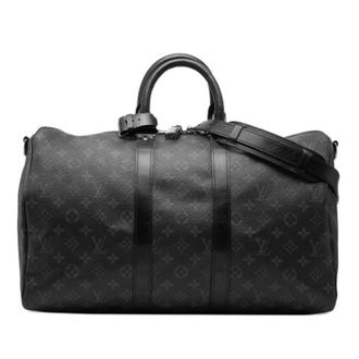 Louis Vuitton Pre-owned Keepall Bandouliere 45 - - Pre-owned - Damen - Schwarzk - ONE SIZE