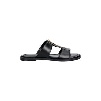 Michael Kors Berkley Leder Slide - - Shoes - Damen - Schwarzk - 36 EU