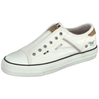 Mustang Jeans Mustang Damen Canvas Sneaker Wei&szlig; EU 41