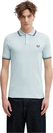 Fred Perry Homme, Tops, Bleu, Taille: S Polo Chemises