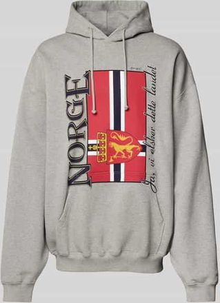 VETEMENTS Oversized Hoodie mit Motiv-Print