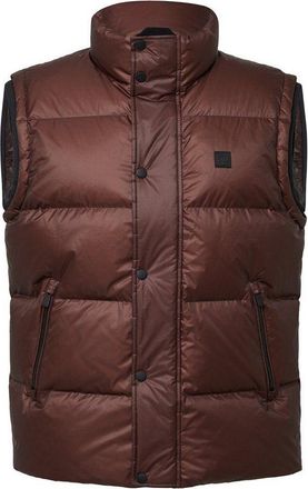 s.Oliver Outdoorjacke Outdoor-Weste Edle Steppweste mit recycelter Daune