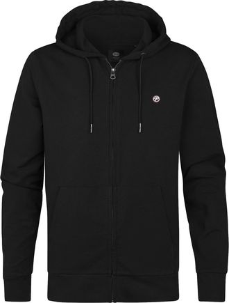 Petrol Industries Lässiger Cardigan Ironwood Schwarz XXXL