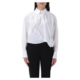 Maliparmi Figurformendes Hemd - - Blouses & Shirts - Damen - Wei&szlig; - L