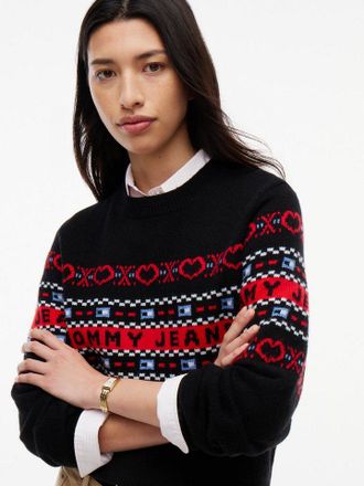 Tommy Jeans Wollpullover TJW SWEATER Wolle