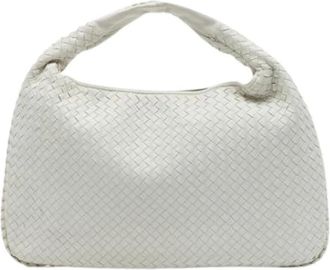 Bottega Veneta Pre-owned Intrecciato Hobo - Femme - Pre-owned - Blanc - Taille: ONE Size