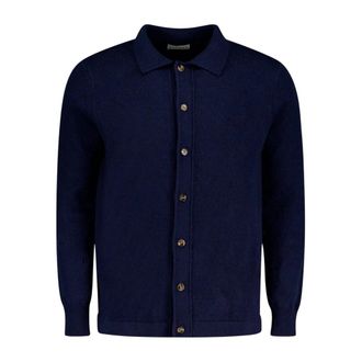 Autore Cardigan Mcllroy - - Knitwear - Herren - Blau - XL