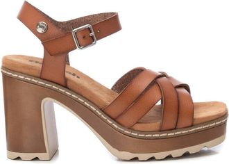 Refresh Sandalen 171877 braun -H&ouml;he Absatz 8cm