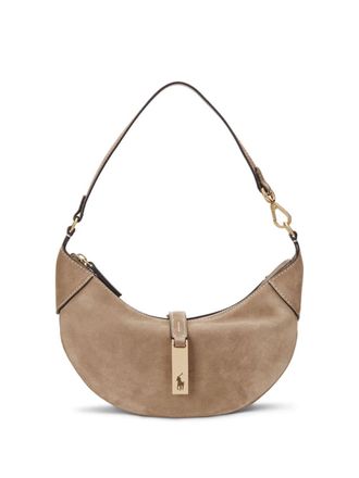 Polo Ralph Lauren mini sac porté épaule Polo ID - Rose