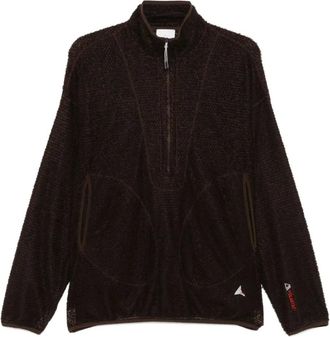 Roa Roa, Homme, Pulls, Brun, Taille: L Alpha Direct Half Zip