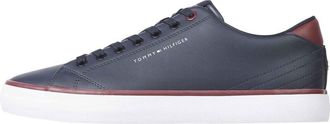 Tommy Hilfiger Herren Vulcanized Sneaker Schuhe, Blau (Desert Sky), 40