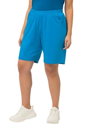 Ulla Popken Damen, gro&szlig;e Gr&ouml;&szlig;en, Jerseyshorts, Taschen, Elastikbund