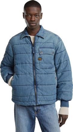 G-Star G-Star RAW Mens Padded Zip Bomber, Blau (Faded Bora Wind D25201-D777-G794), XXL