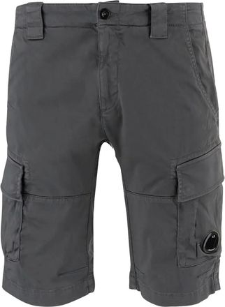 C.P. Company short cargo &agrave; patch logo - Gris