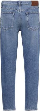 Calvin Klein Jean droit taper en coton en coton m&eacute;lang&eacute;