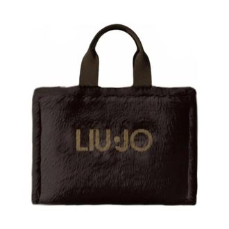 Liu Jo Sac port&eacute; &eacute;paule avec logo - Femme - Sacs - Brun - Taille: ONE Size