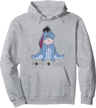 Disney Winnie the Pooh Eeyore Born To Sleep Pullover Hoodie