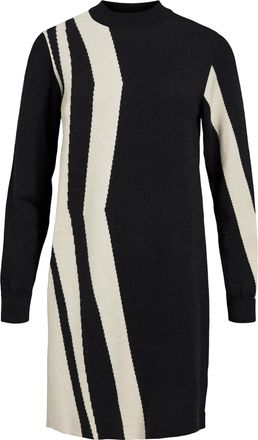 Object OBJRAY L/S Knit Dress AOP NOOS