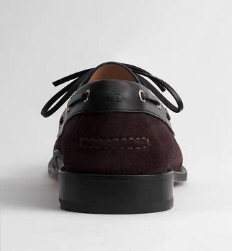 Dior Derby Shoe - Burgundy
