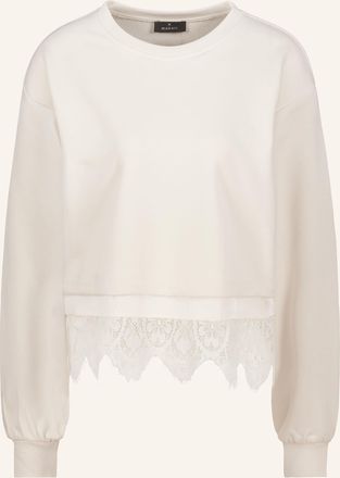 Monari Monari Sweatshirt Mit Spitze beige