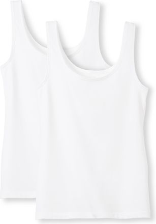 CALIDA Benefit Women Tank-Top Damen, im attraktiven Vorteilspack, mit natürlichem Glanz und glattem Griff
