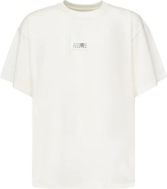 Maison Margiela Homme, Tops, Blanc, Taille: 2XL T-Chemises