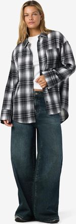 Noisy May Nmzoe L/S Check Shirt WVN Noos
