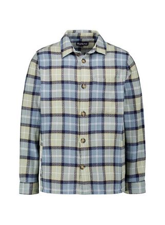 Barbour Herren Overshirt blau Baumwolle