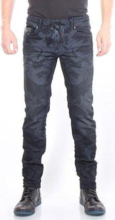 Diesel Homme Waykee-NE 0663R JoggJeans (28W, Bleu foncé)