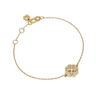 Kate Spade New York Heritage Bloom Armband - - Accessories - Damen - Gelb - ONE SIZE