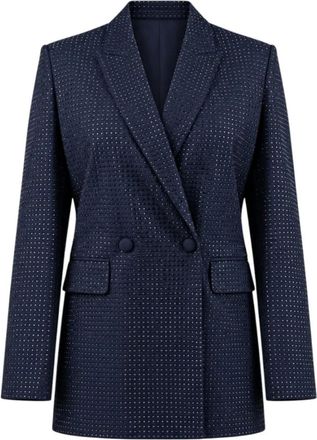 Pinko Pinko - Blazer Deledda - Femme - Vestes - Bleu - Taille: 36 FR