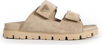 Prada Suede Band Sandals