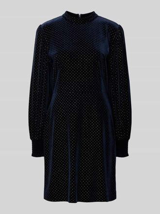 Jake*s Casual Abendkleid mit schimmerndem Samt-Effekt