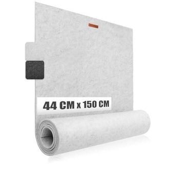 Com-Four Ruban de Table en Feutre Premium - 44 x 150 cm - d&eacute;coration pour la Table de f&ecirc;te - Chemin de Table comme d&eacute;coration de Table - Nappe Longue et &eacute;troit