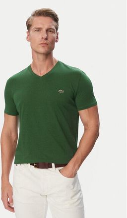 Lacoste T-Shirt TH6710 Gr&uuml;n Regular Fit