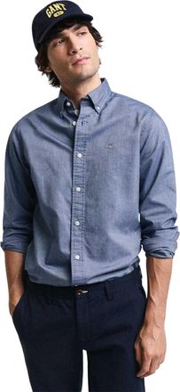 GANT Classic Button-Down-Hemd f&uuml;r Herren, Oxford-Stil (Blau)