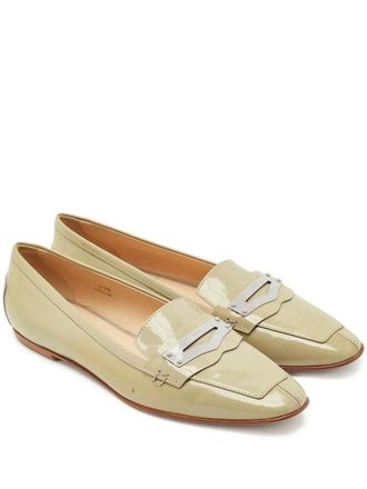 Tod's Loafer aus Lackleder - Nude