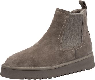 Tamaris Damen Stiefel Leder beige 39