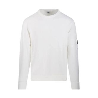 C.P. Company Crewneck Sweatshirt - - Sweatshirts & Hoodies - Herren - Wei&szlig; - L