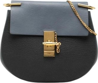 Chlo&eacute; Sac bandouli&egrave;re Drew Pre-owned - Femme - Pre-owned - Bleu - Taille: ONE Size