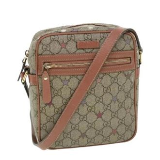 Gucci Sac bandouli&egrave;re en plastique Pre-owned - Femme - Pre-owned - Beige - Taille: ONE Size